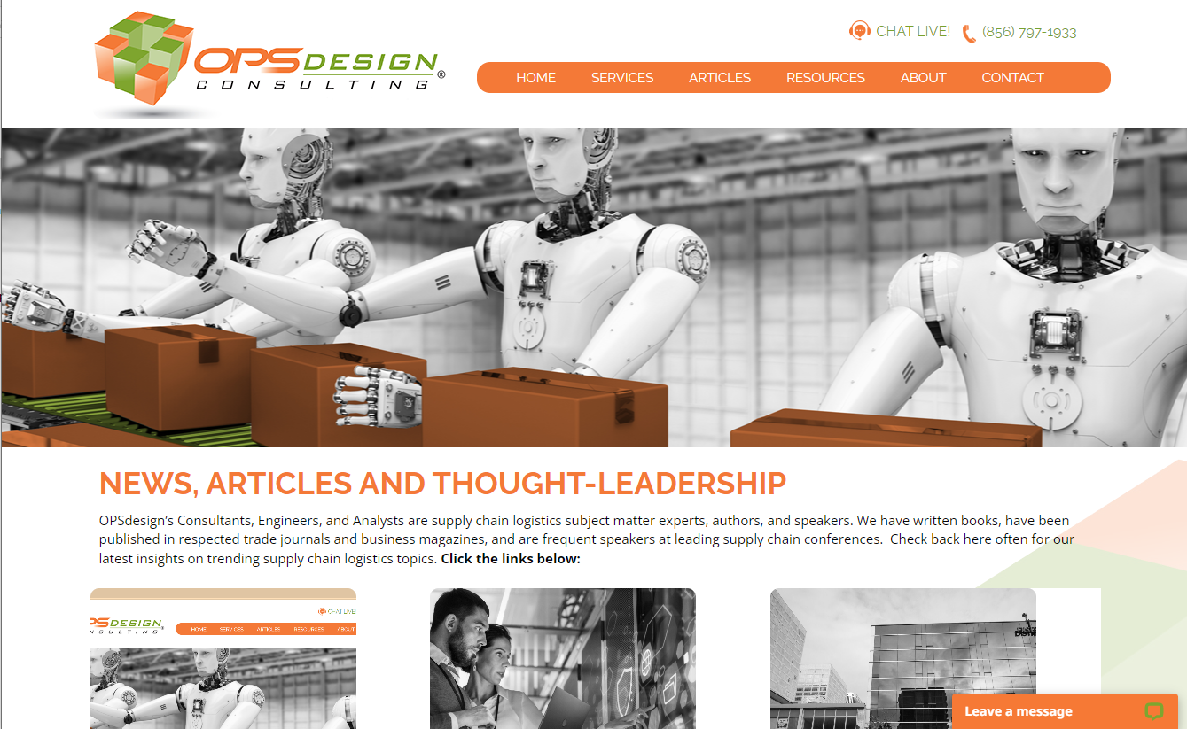 OPSdesign Consulting Launches New Website Highlighting Innovative ...